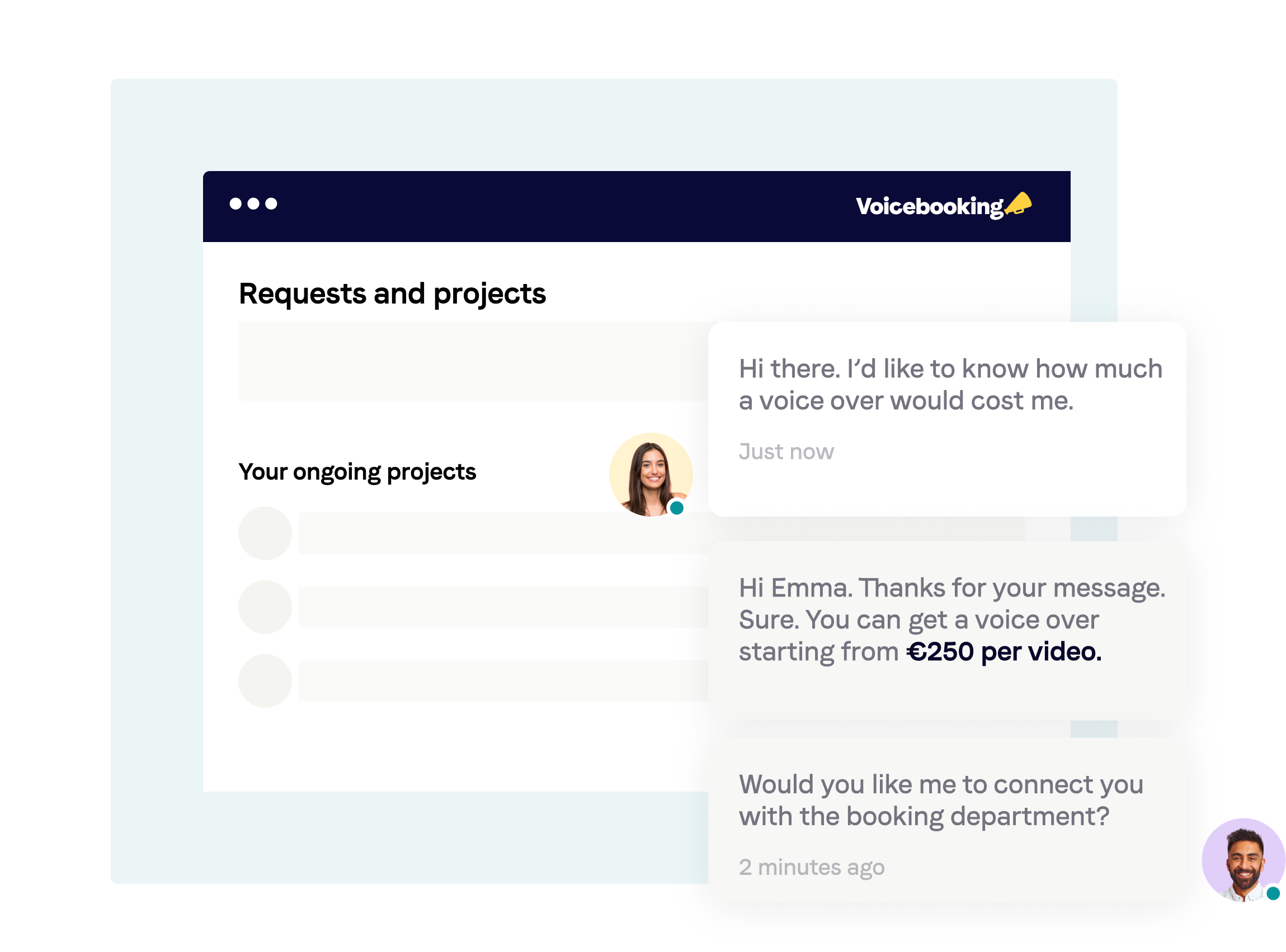 Bespoke Voice Over Agency - Voice Actor Agency | Voicebooking